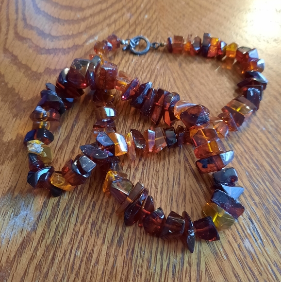 None | Jewelry | Large Amber Shards Necklace | Poshmark